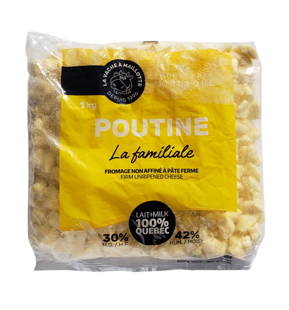 Fromage en crottes: Grains poutine | Fromagerie La Vache à Maillotte
